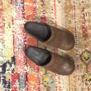 Bjorndal | Shoes | Bjorndel Leather 85 Brown Euc Support Clog | Poshmark
